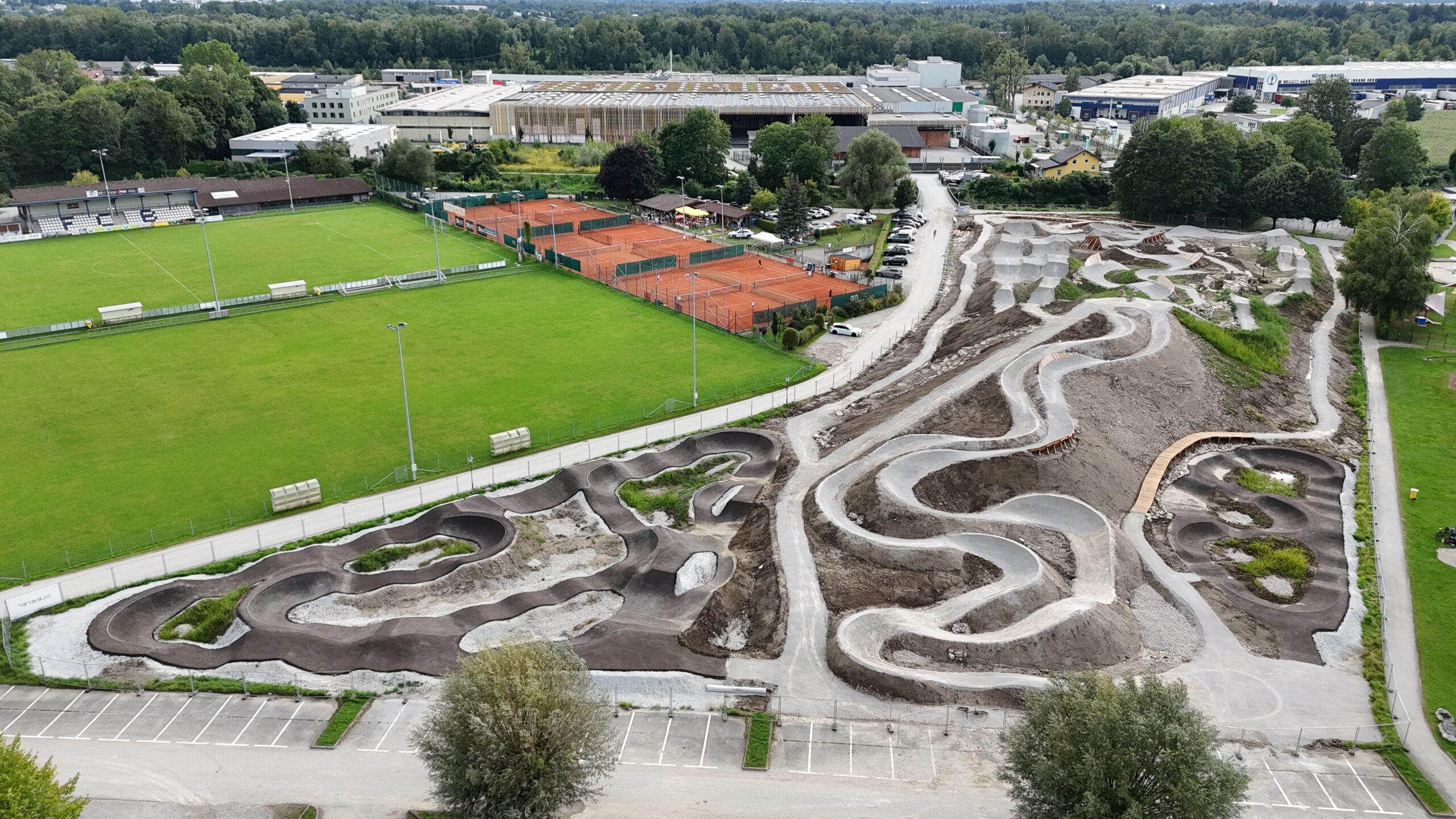 Planung und Bauaufsicht Projekt „Bikepark Bergheim“ - Hello ALLEGRA